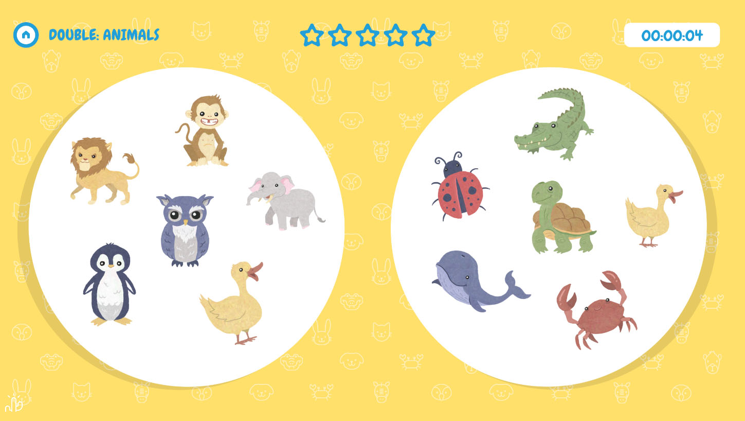 Dobble Animales – Cactus Click